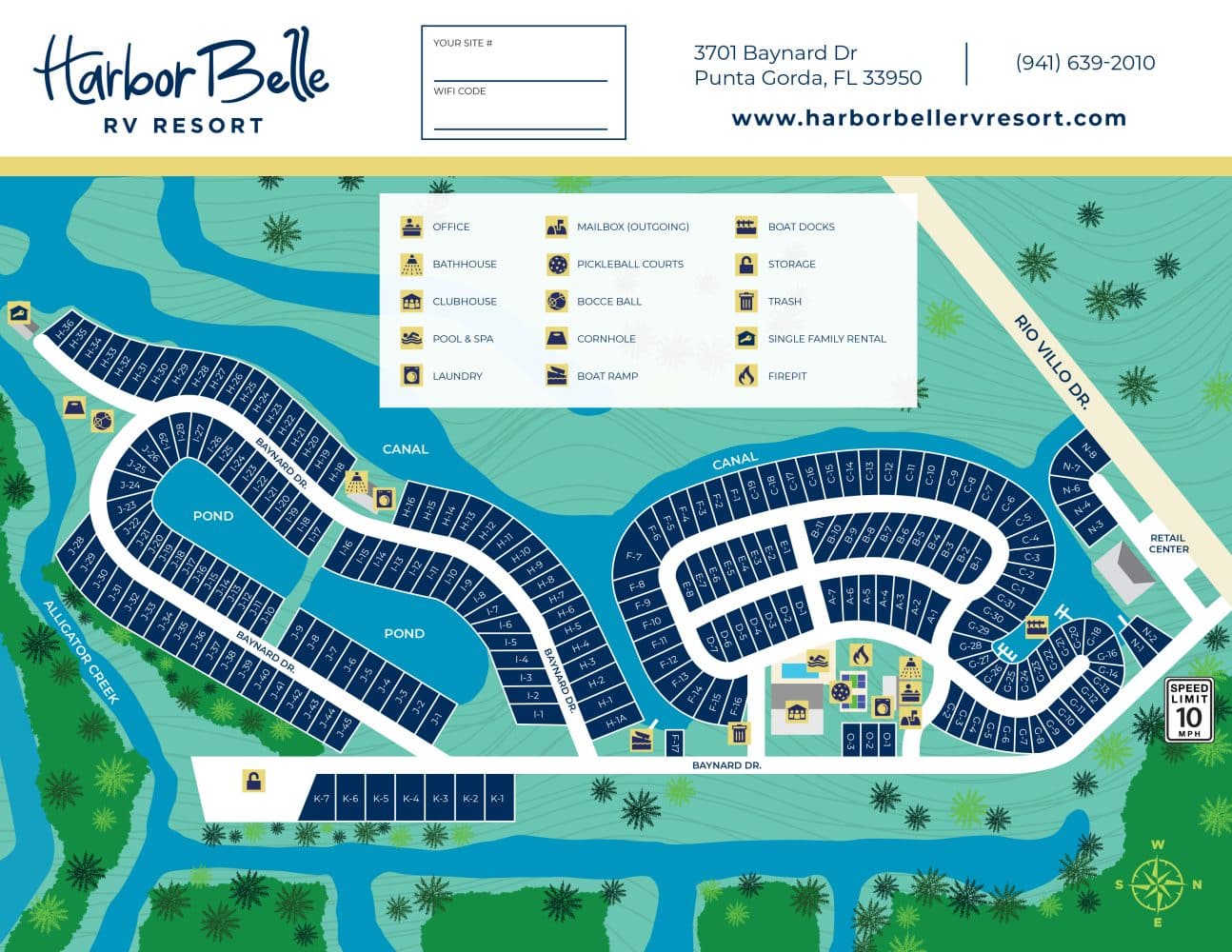 Punta Gorda RV Resort - Harbor Belle